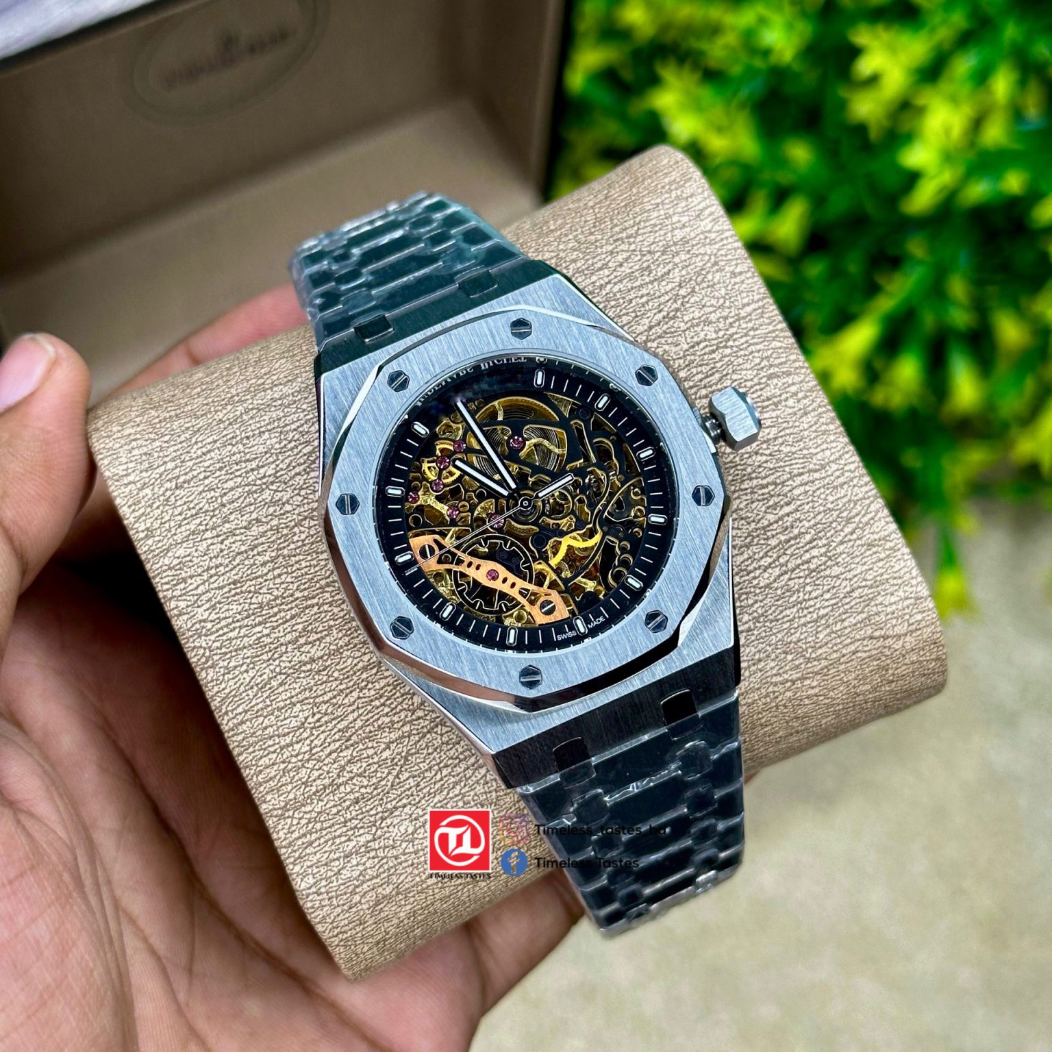 Audemars Piguet Royal Oak Skeleton – Silver Edition – Timeless Tastes