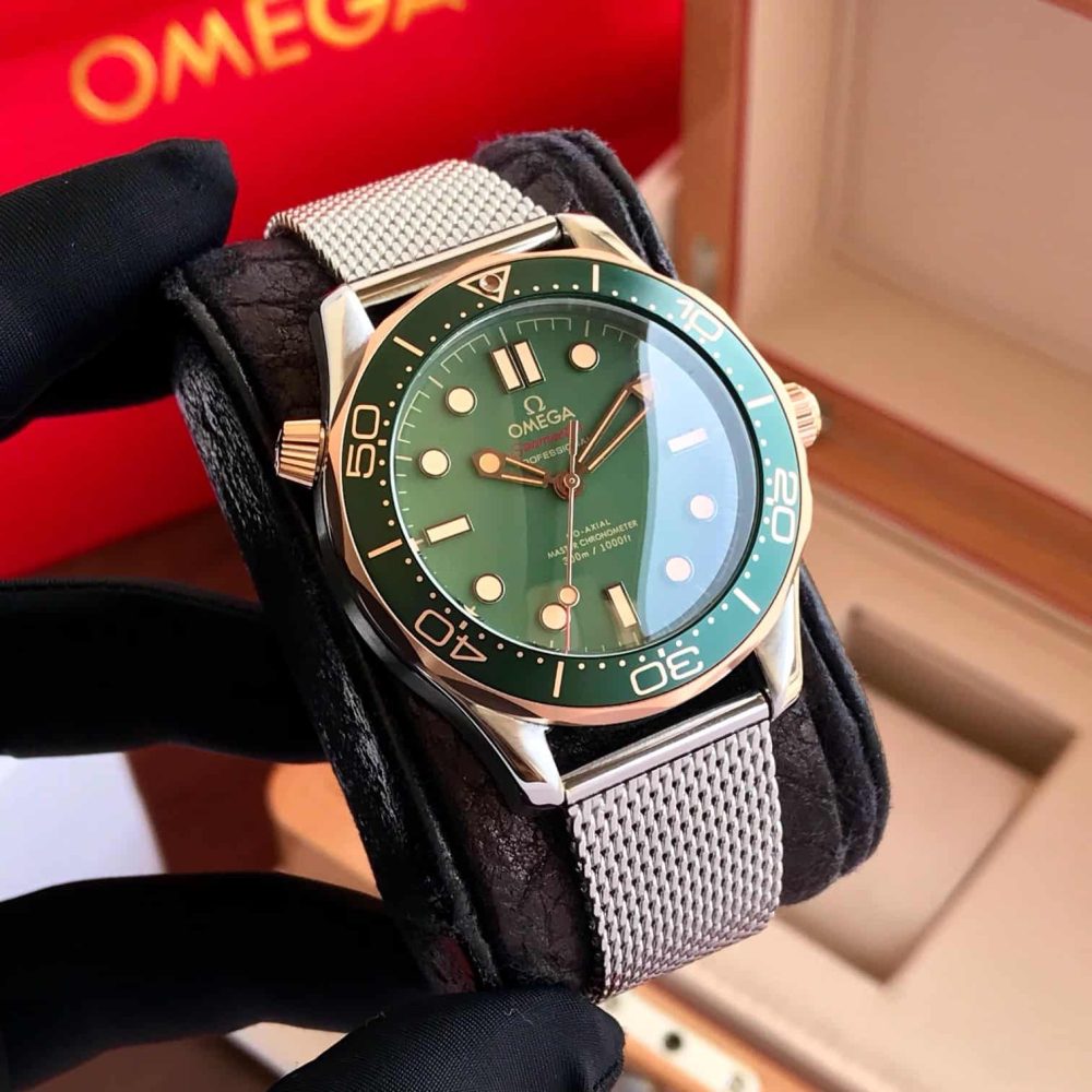 Omega Seamaster Diver 300M – Green Dial | Master Grade – Timeless Tastes
