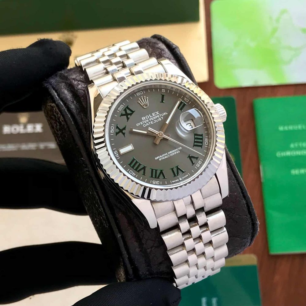 Rolex Datejust 41 – Grey Roman Dial | Jubilee Bracelet | Euro Grade ...