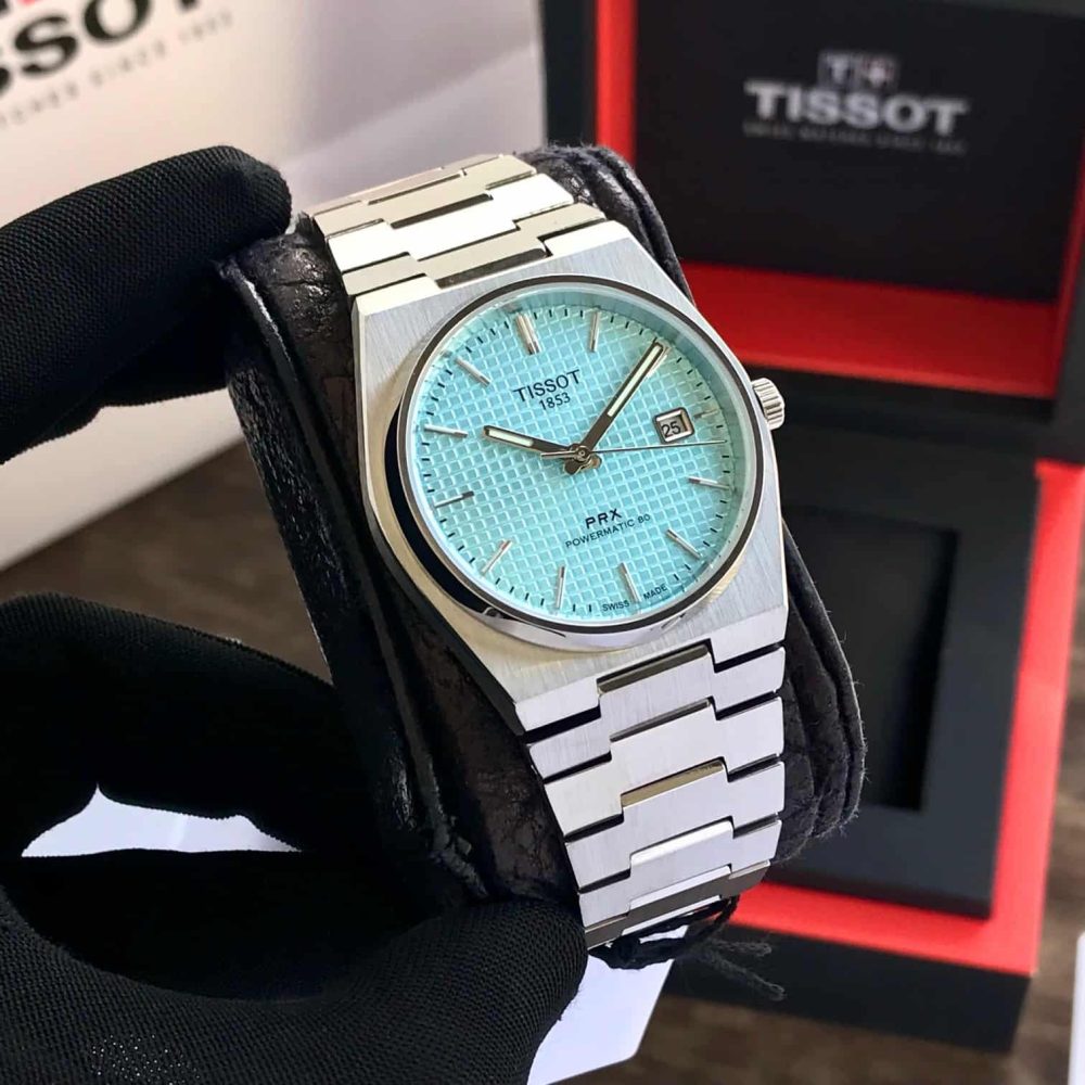 Tissot PRX Powermatic – Tiffany Blue Dial | Euro Grade – Timeless Tastes
