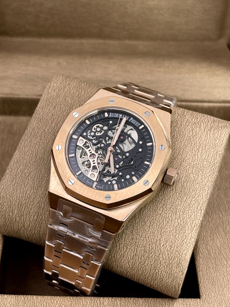 Audemars Piguet Royal Oak Skeleton – Rose Gold Edition – Timeless Tastes