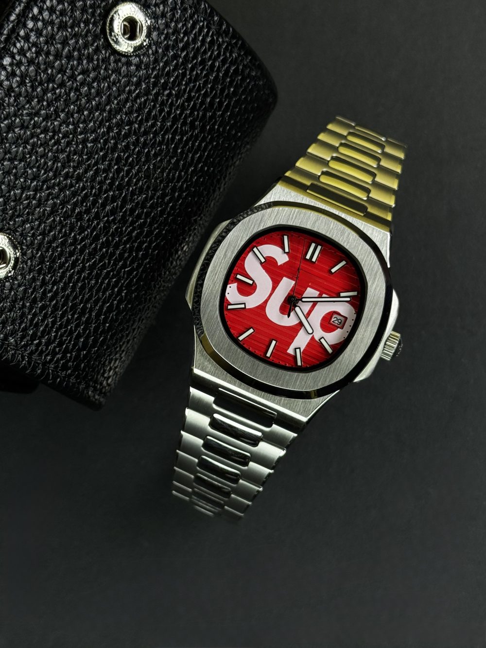 Patek Philippe Nautilus “Sup” Red Dial — Euro Grade – Timeless Tastes