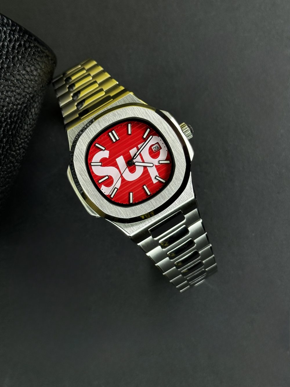 Patek Philippe Nautilus “Sup” Red Dial — Euro Grade – Timeless Tastes