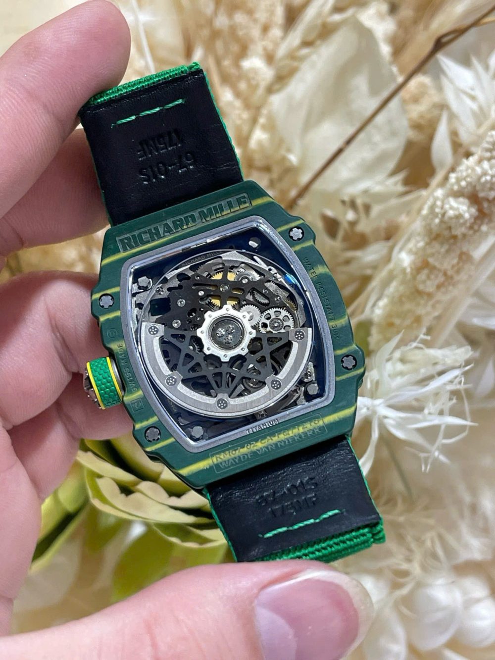Richard Mille RM67-02 Green Carbon Case Swiss 1:1 Grade Watch ...
