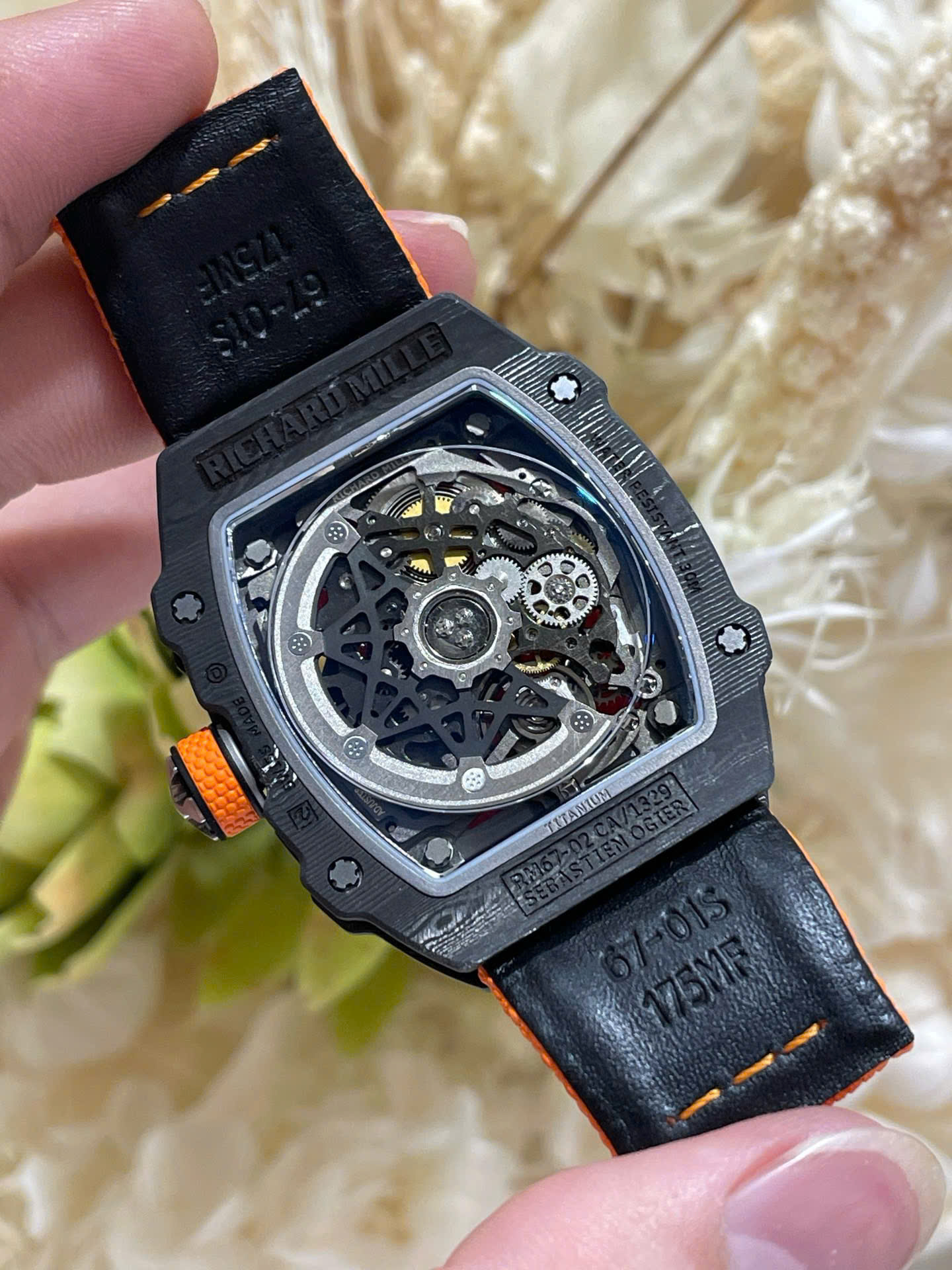 Richard Mille RM67-02 Sebastien Ogier Black Carbon Swiss 1:1 Grade ...