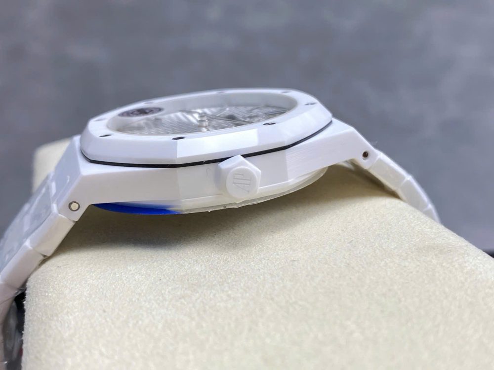 Audemars Piguet Royal Oak 15500 White Ceramic White Dial 41mm Swiss 1:1 ...