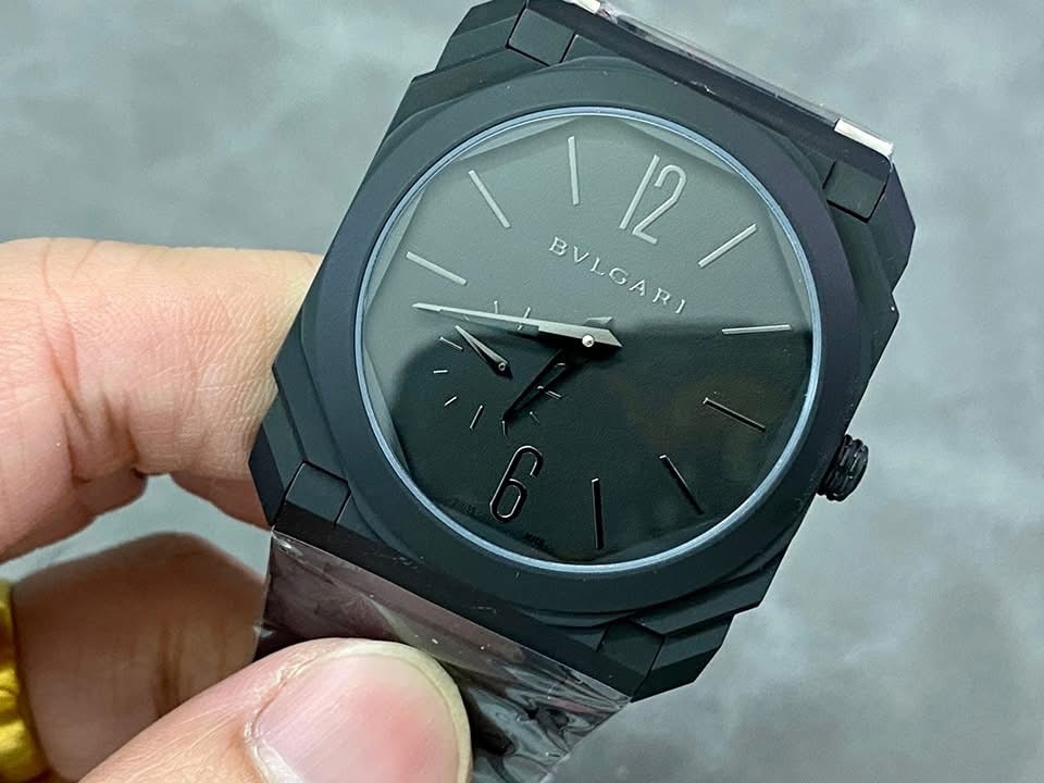 Bvlgari Octo Finissimo Swiss 1:1 Grade Watch – Black Dial & Integrated ...