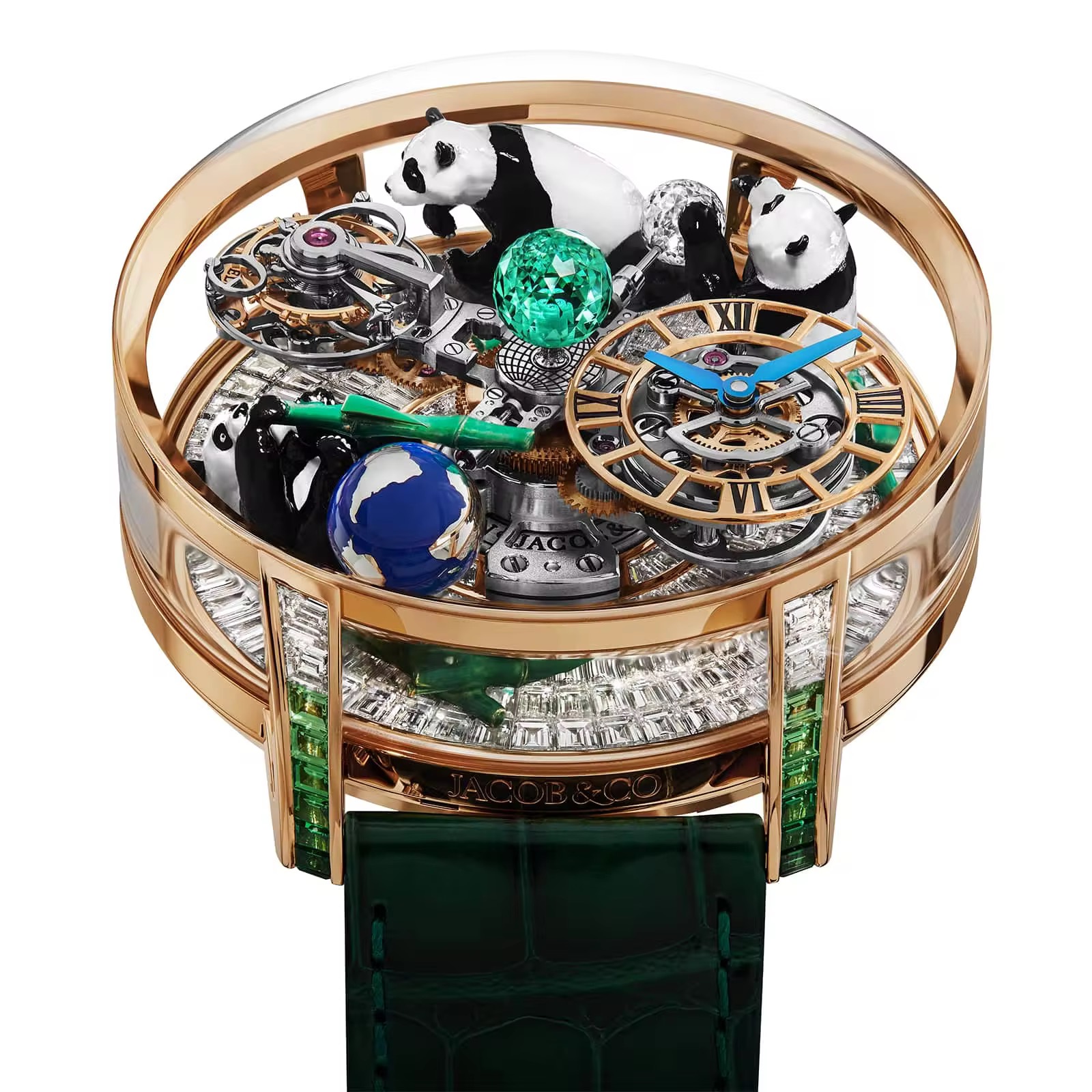 Jacob & Co. Astronomia Art Panda Baguette – Swiss 1:1 Grade Watch, Rose ...
