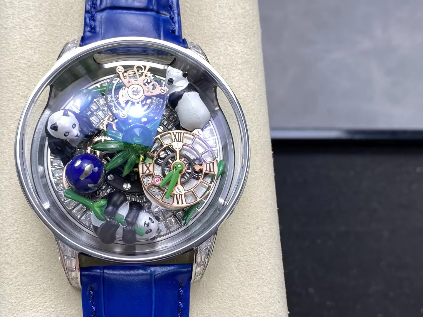 Jacob & Co. Astronomia Art Panda Baguette – Swiss 1:1 Grade Watch ...