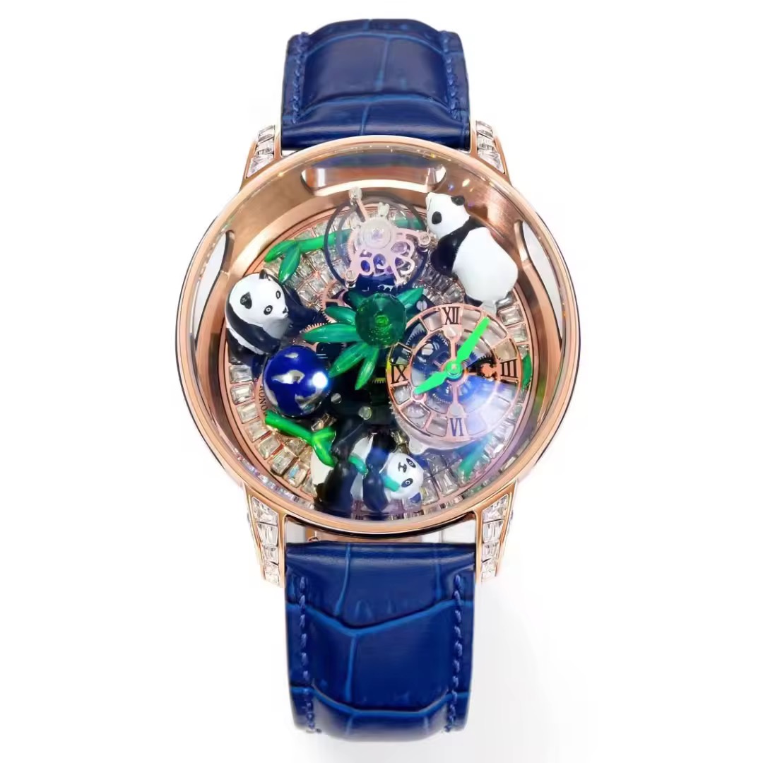 Jacob & Co. Astronomia Art Panda Baguette – Swiss 1:1 Grade Watch, Rose ...