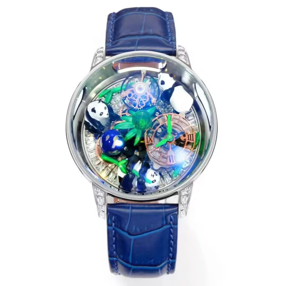 Jacob & Co. Astronomia Art Panda Baguette – Swiss 1:1 Grade Watch ...