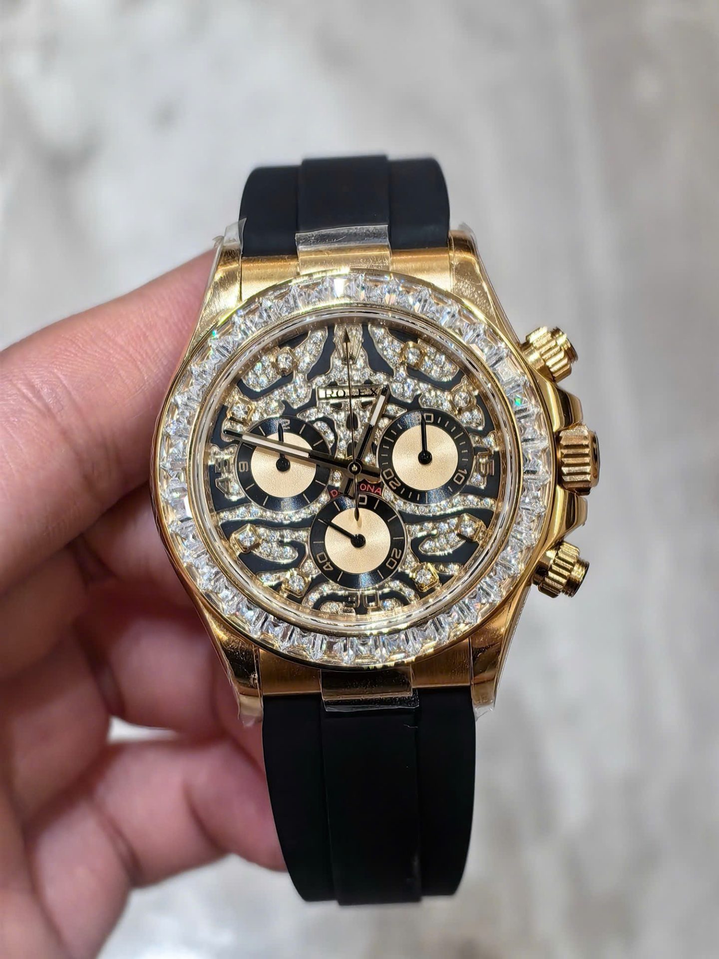 Rolex Cosmograph Daytona “Eye of the Tiger” 116588 40mm Swiss 1:1 Grade ...