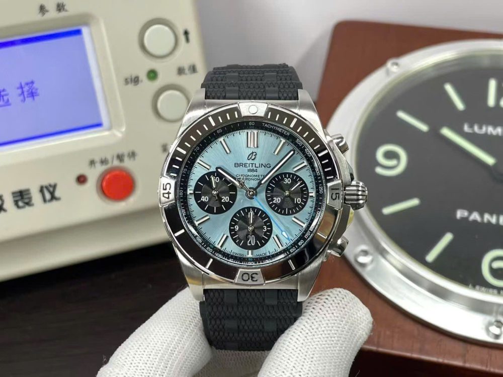 Breitling Super Chronomat B01 Ice Blue Dial 44mm – Swiss 1:1 Grade ...