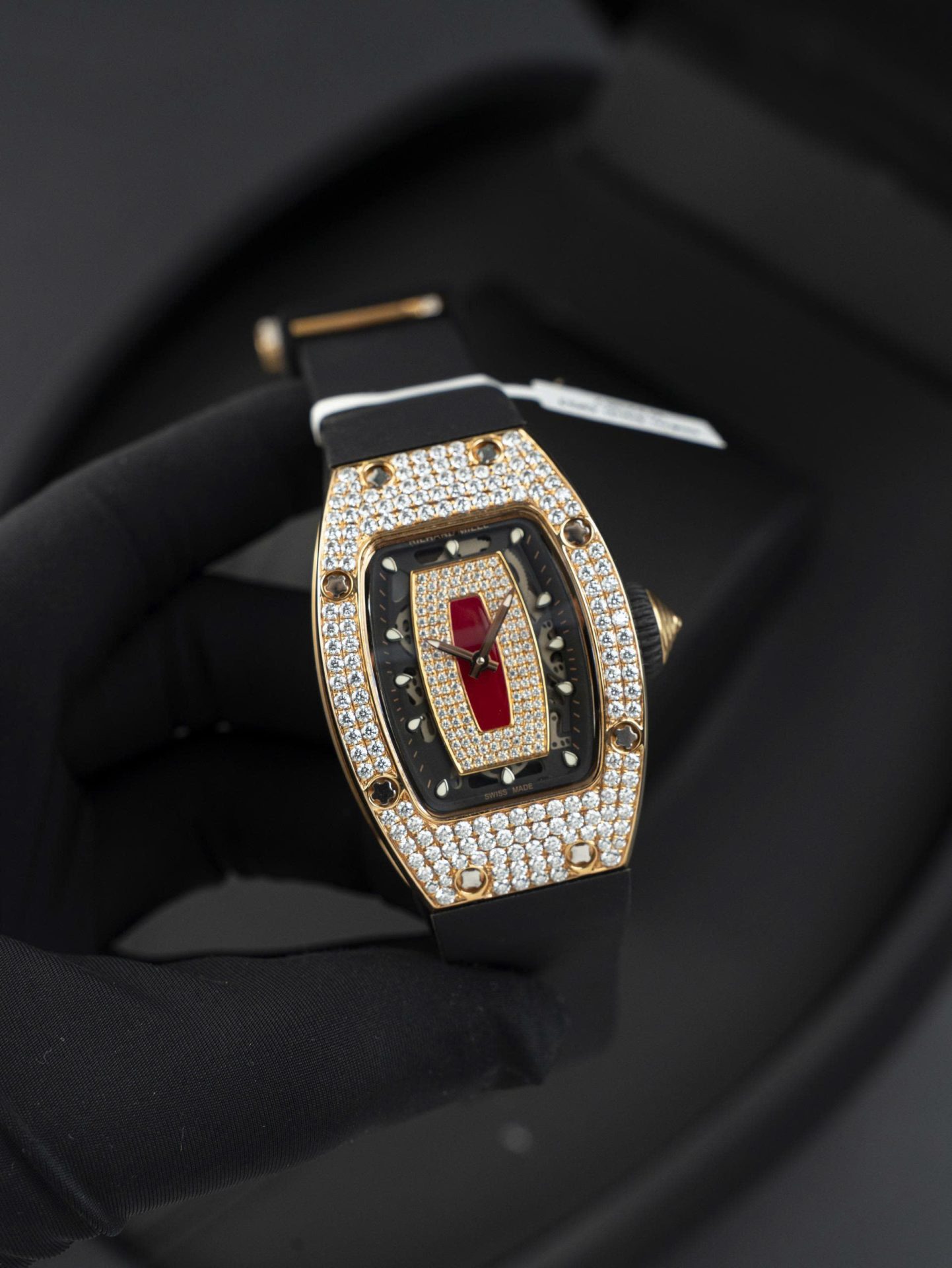 Richard Mille RM007 36mm Rubber Strap – Swiss 1:1 Grade Watch ...